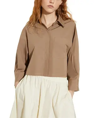 Max & Co. Cotton Poplin Shirt - Turtledove