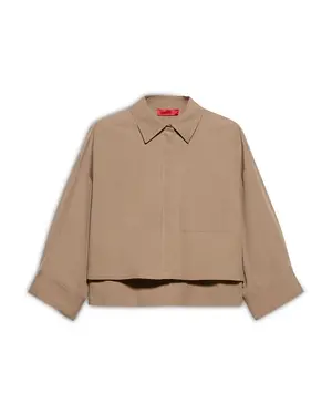 Max & Co. Cotton Poplin Shirt - Turtledove