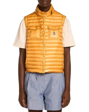 Moncler Gumiane Down Vest - Yellow