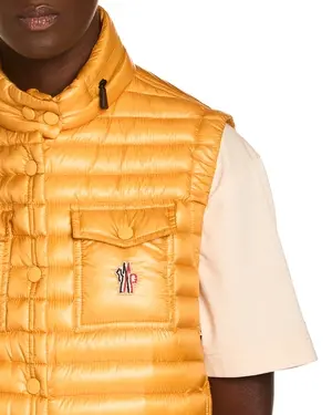 Moncler Gumiane Down Vest - Yellow
