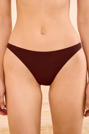 Ulla Johnson Mallorca High Cut Bikini Bottom - Urchin