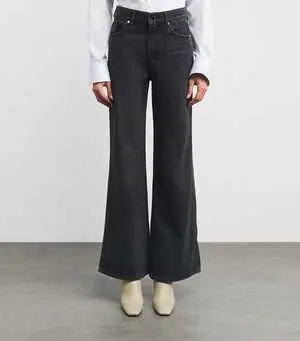 Veronica Beard Kasey Wide-leg Jeans