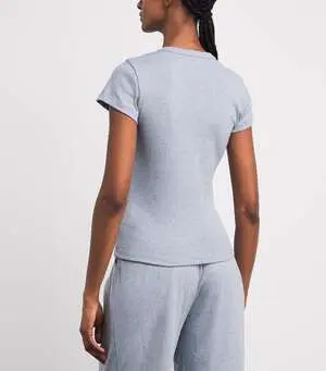 LESET Cotton Nando Slim T-shirt - Blue