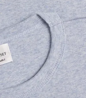 LESET Cotton Nando Slim T-shirt - Blue