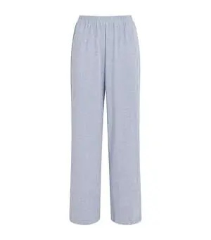 LESET Cotton Nando Relaxed Sweatpants - Blue