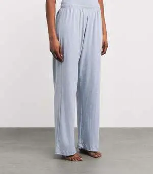LESET Cotton Nando Relaxed Sweatpants - Blue