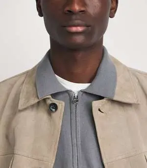 Rag & Bone Cotton Quarter-zip Polo Shirt