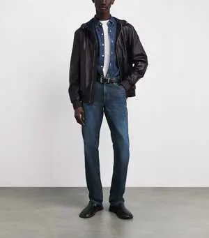 7 For All Mankind The Straight Jeans - Blue