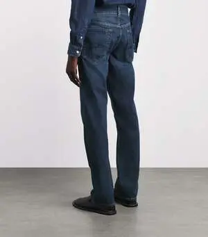 7 For All Mankind The Straight Jeans - Blue