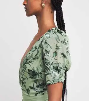 Alice + Olivia Tiana Maxi Dress