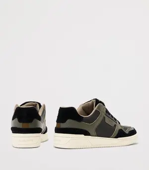 ALLSAINTS Leather Regan Plus Low-top Sneakers - Black