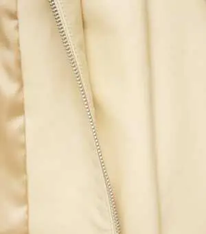 Rag & Bone Sid Leather Jacket - Beige