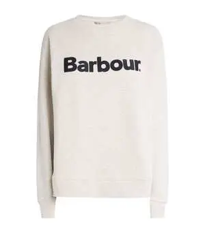 Barbour Logo Hartland Sweatshirt - Grey