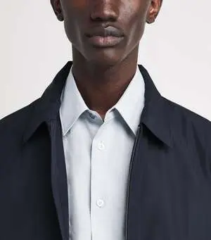 Corneliani Zip-up Jacket - Navy