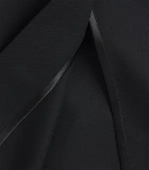 LAURA PITHARAS Wool Flared Suit Trousers