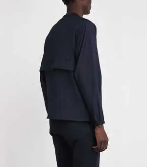 J. Lindeberg Crewneck Windbreaker Sweatshirt