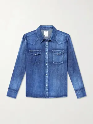 Visvim Denim Western Shirt - Blue