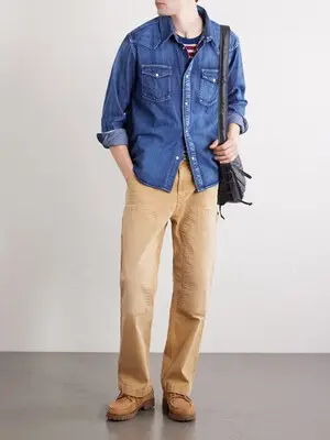 Visvim Denim Western Shirt - Blue