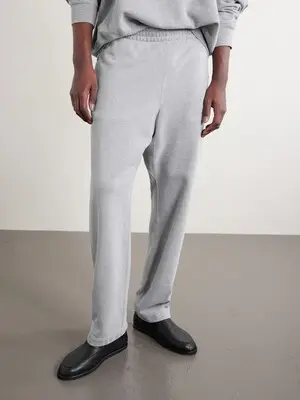 REMI RELIEF Straight-leg Cotton-jersey Sweatpants