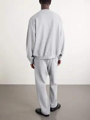 REMI RELIEF Straight-leg Cotton-jersey Sweatpants