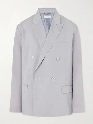 Our Legacy Halt Double-breasted Lyocell Blazer