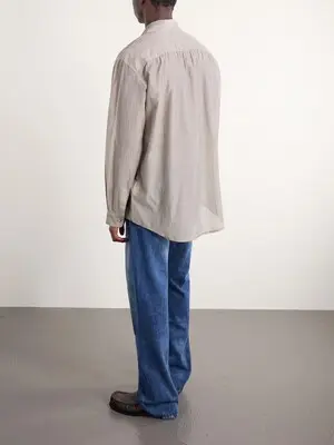 Our Legacy Plough Checked Cotton And Silk-blend Shirt