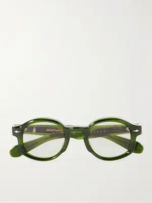 JACQUES MARIE MAGE Petrus Round-frame Optical Glasses