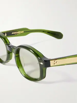 JACQUES MARIE MAGE Petrus Round-frame Optical Glasses