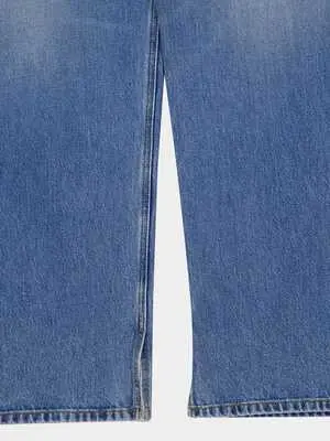 Gucci Light Wash Denim Pant With Label