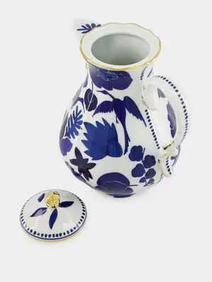 La DoubleJ Wildbird Porcelain Mama Teapot