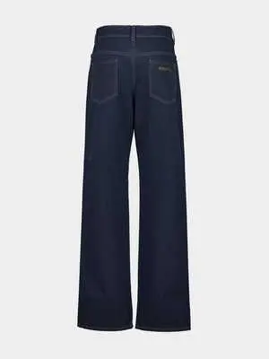 Miu Miu Wide-leg Denim Jeans - Blue