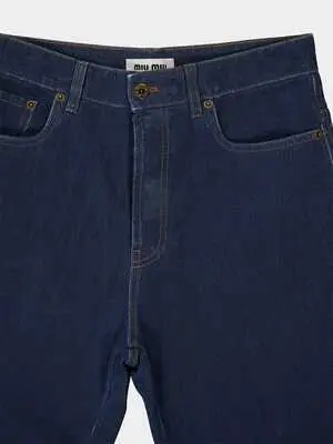 Miu Miu Wide-leg Denim Jeans - Blue