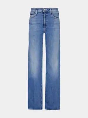 MOTHER The Kick It High-rise Straight Jeans