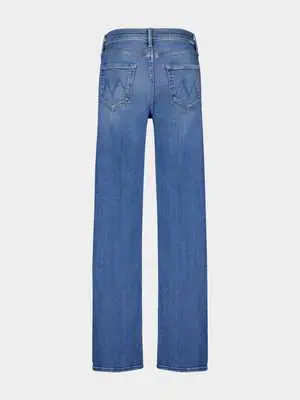 MOTHER The Kick It High-rise Straight Jeans