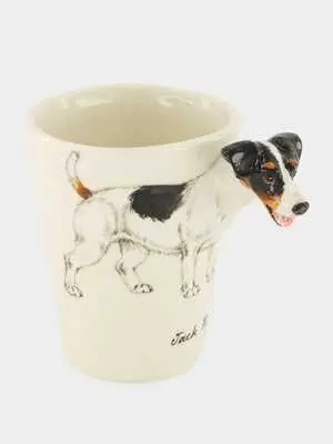 BLUE WITCH Jack Russell Coffee Mug