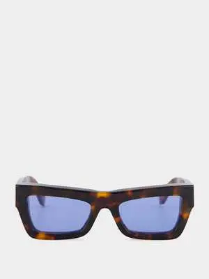 Off-White Charleston Classic Havana Sunglasses - Blue