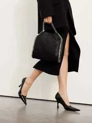 Stella McCartney Falabella Mini Tote Bag - Black