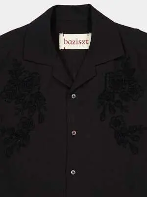 BAZISZT Dark Celeste Shirt - Black