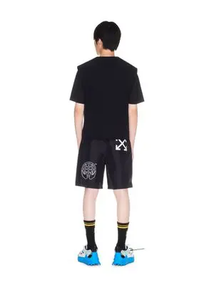 Off-White Utility Wave Tag Padded Vest