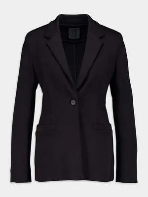 Givenchy Slim Fit Structured Blazer - Black