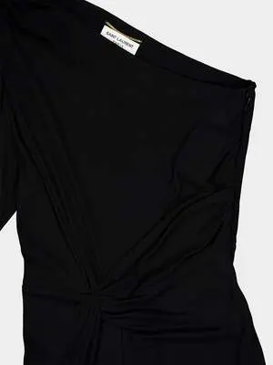 Saint Laurent One-shoulder Jumpsuit