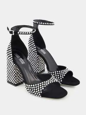 Paris Texas Holly Fiona 100mm Leather Sandals