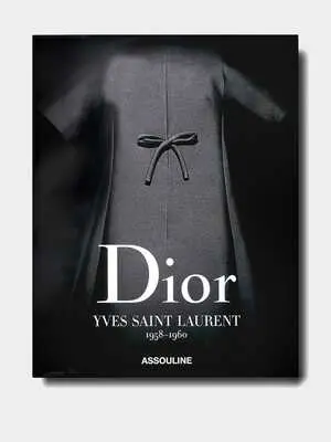 Assouline Dior Yves Saint Laurent Book - Black