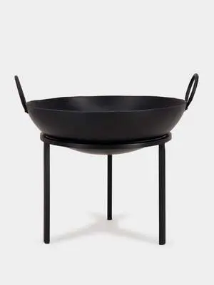 HOUSE DOCTOR Iron Fire Pit - Black