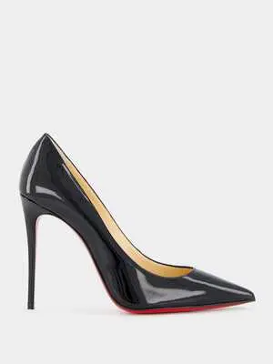 CHRISTIAN LOUBOUTIN Kate 100mm Leather Pumps - Black