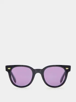 CUTLER AND GROSS Round Sunglasses - Black