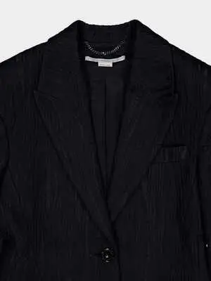 Stella McCartney Jacquard Single-breasted Blazer