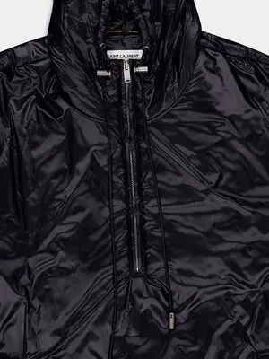 Saint Laurent Logo-embroidered Anorak