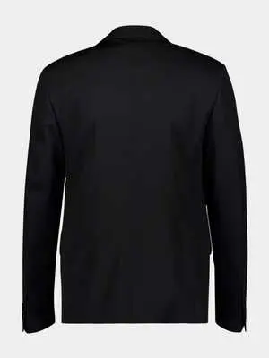 Off-White Single-breasted Wool Blazer