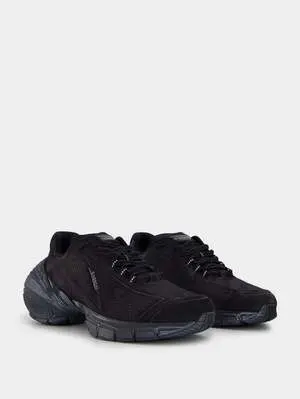 Givenchy Tk-mx Runner Suede Sneakers - Black